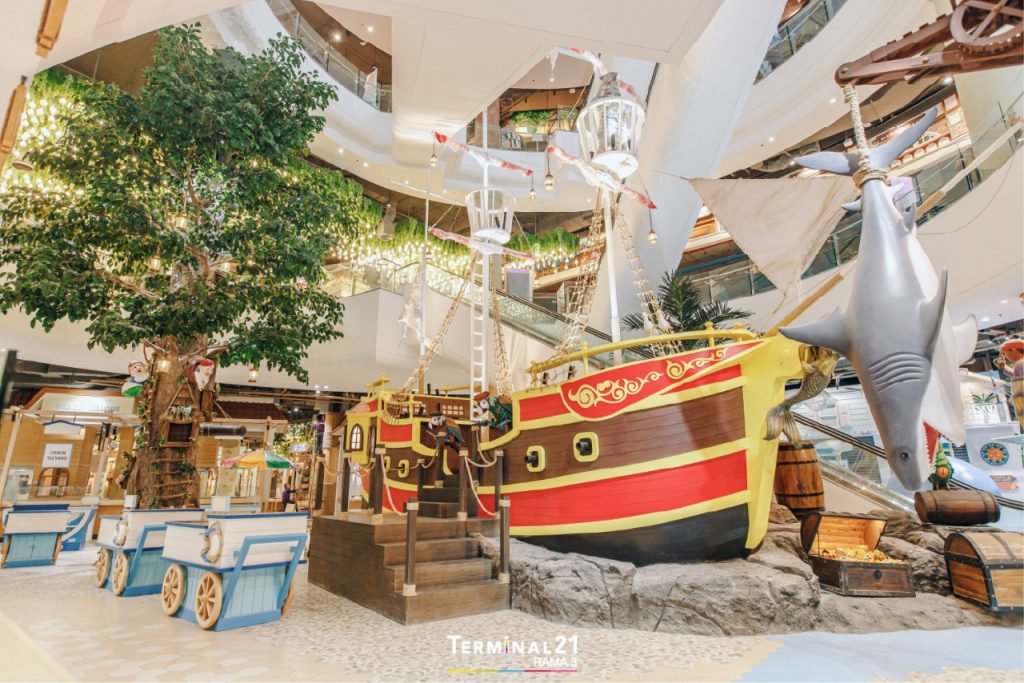 曼谷新商場Terminal 21 Rama 3 每層不同國家特色裝修 帶你來一場廁所巡禮